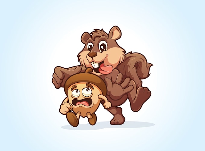 Create a unique cartoon character caricature mascot logo by Kenneth ...