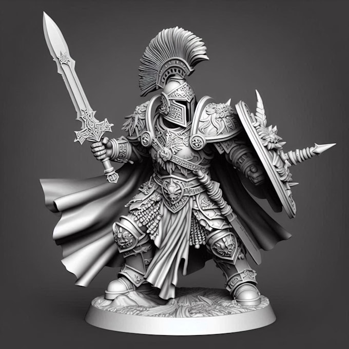 Create your warhammer 40k illustration by Proddateo | Fiverr