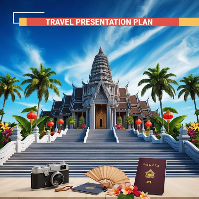 Create stunning travel powerpoint presentations for tours, guides, itineraries by Tudor_b97 | Fiverr