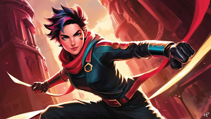 Create original character design and concept art for you by Granverna ...