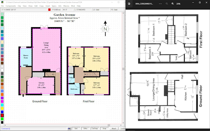 Draw floor plan in autocad by Lakzhan_c | Fiverr