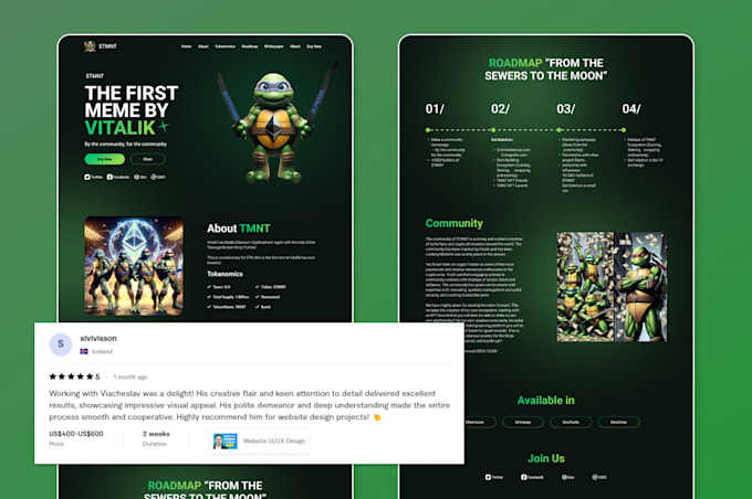 Do custom design and development, wordpress, mern stack, python flask, react by Dubinchyk | Fiverr