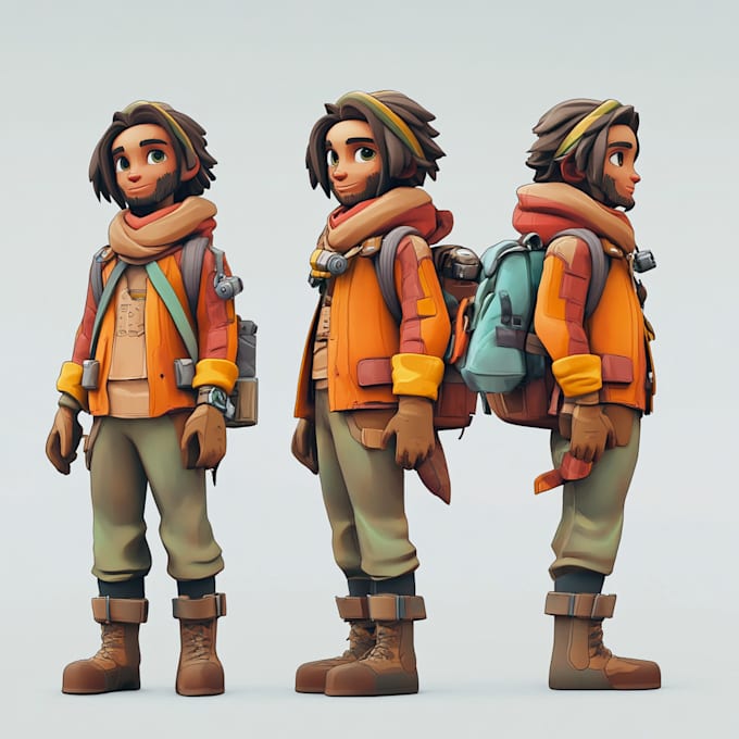 Do sketch 2d character design and concept art for games by Imambacri53 ...