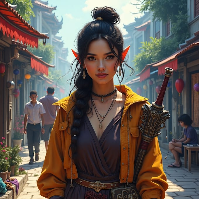 Create dnd character art and dnd character art by Cheaskieth | Fiverr