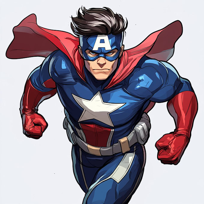 Draw your superhero character in comic style by Kreotszelle | Fiverr