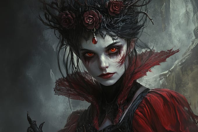 Illustrate custom horror art for you by Bernouche | Fiverr