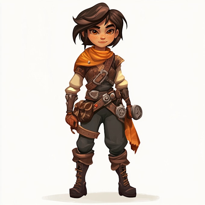 Create 2d game characters and game assets by Zahiraoumane | Fiverr