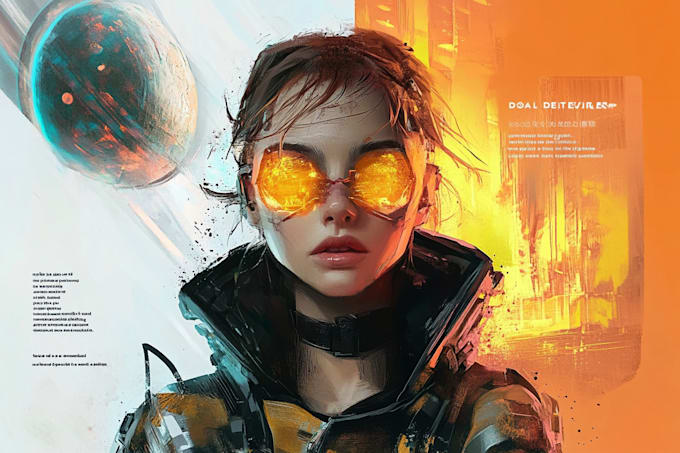 Create environment, cyberpunk, concept art landscape design by Kendaarrett | Fiverr