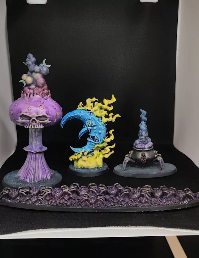 Paint miniatures for warhammer, dnd with precision and unique designs ...