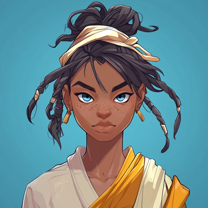 Make professional characters for 2d games in unity by Olishiaharris | Fiverr