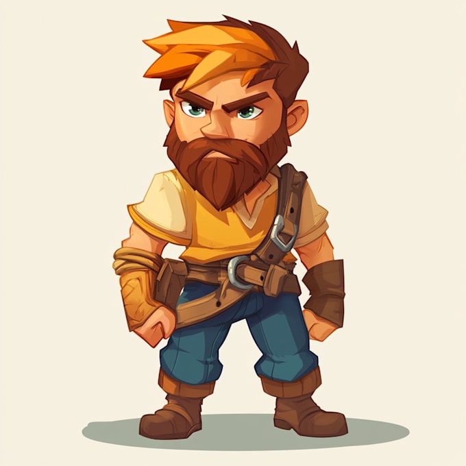 Draw 2d games, characters and environments, fantasy by Keineikia88 | Fiverr