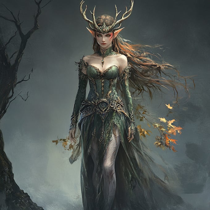 Draw dnd, fantasy character art by Lymbubess | Fiverr