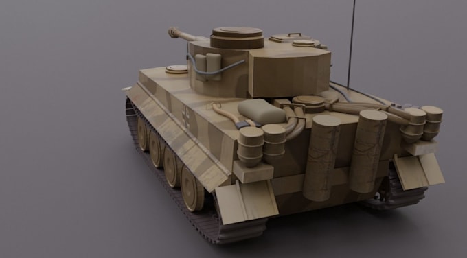 Design military army tank,fivem army car,gtva truck,artillery model,3d ...