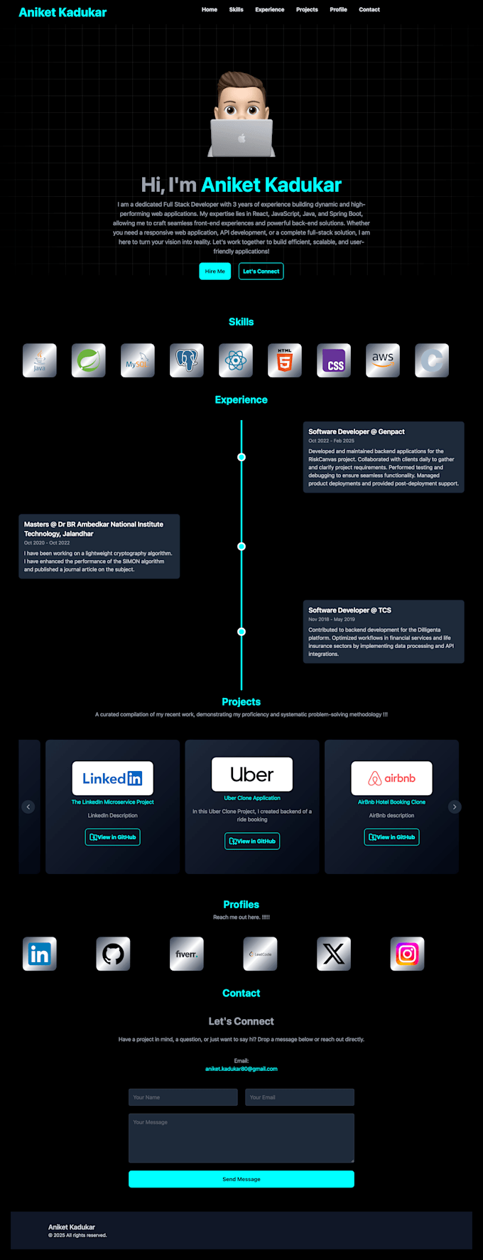 Build a modern, responsive custom website as a full stack web developer ...