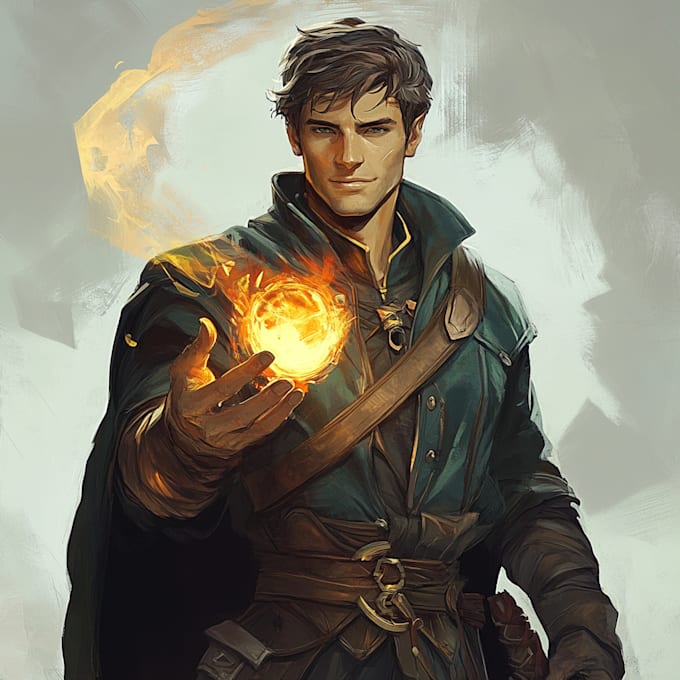 Draw dnd character illustration and game art by Brolottar | Fiverr