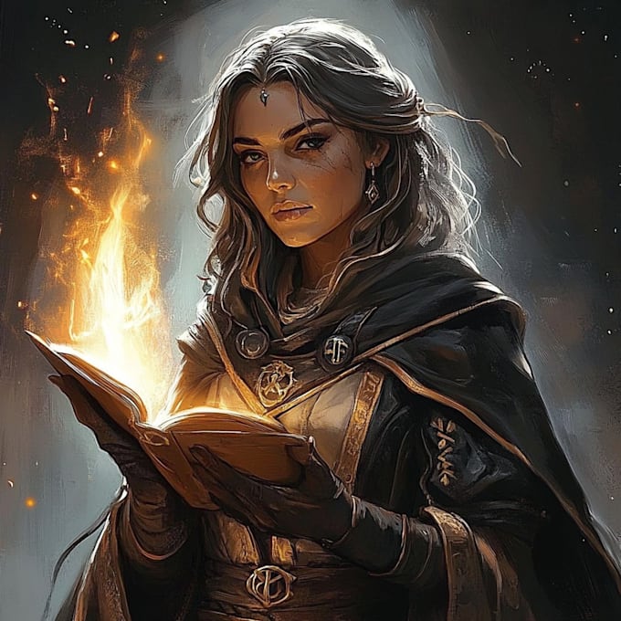 Draw your dnd character illustration by Margannarunm | Fiverr