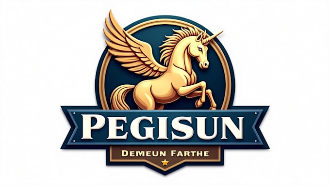 Do wonderful esport mascot logo horse pegasus icon sticker by Jenifer ...