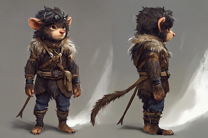 Paint character concept art and illustrations for you by Daninkhorst ...