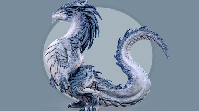 Modify creature character, 3d avatar, for vtubing, zbrush model, stl 3d ...