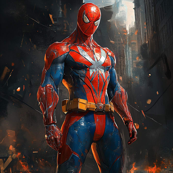 Draw you as an amazing superhero by Pesalvit | Fiverr