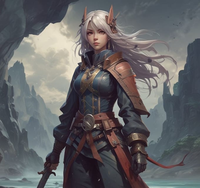 Draw quick amazing character illustration in anime style by Errolnedy ...