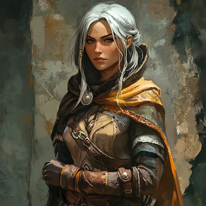 Draw dnd character art illustration by Worthcurtis | Fiverr