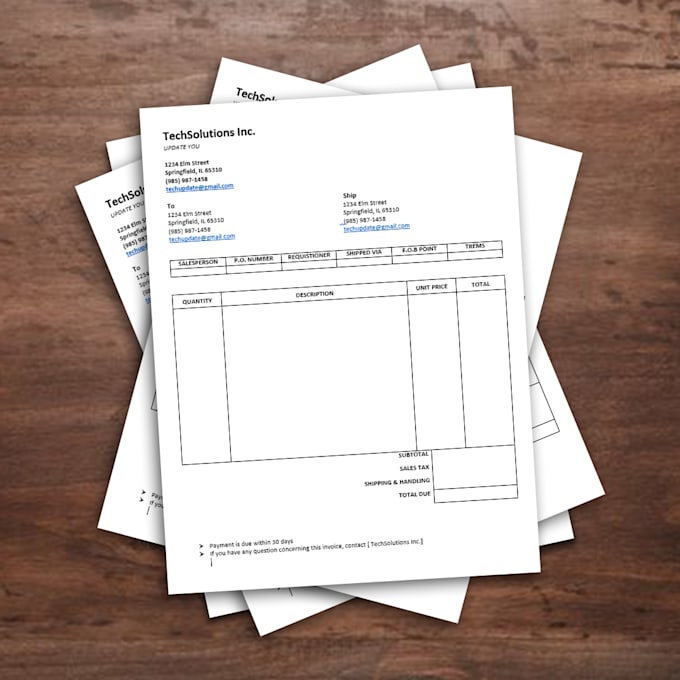 Create professional and customized invoices for your business by ...