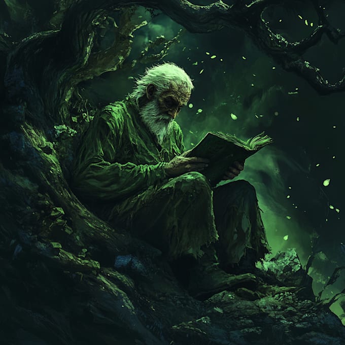 Design an awesome fantasy horror character art by Tolmall | Fiverr