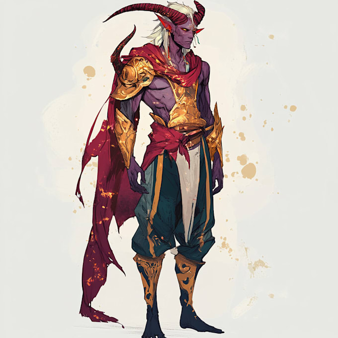 Create high quality dnd character art by Blirbomip | Fiverr