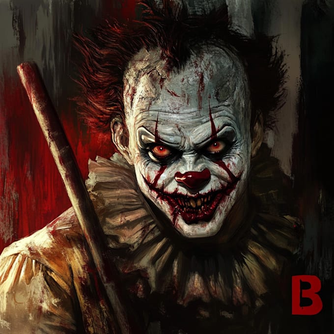 Draw horror character illustration by Isonetart | Fiverr