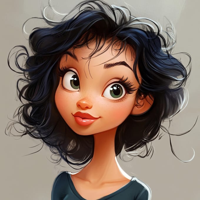 Draw professional cartoon avatars that look like you by Jadinetsee | Fiverr