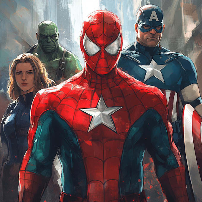 Illustrate a custom comic book cover for you by Tiajones_5 | Fiverr