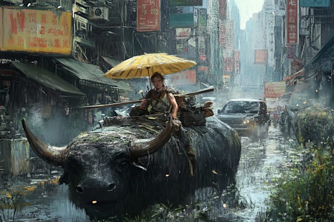 Create environment concept art by Marierson | Fiverr