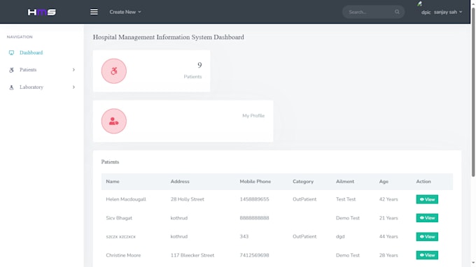 Build php, html, css based university mini project with source code by ...