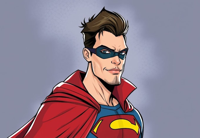 Draw you like a custom superhero by Marianoclean | Fiverr