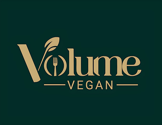 Design a minimalist vegan food logo design by Hailey_bronson4 | Fiverr