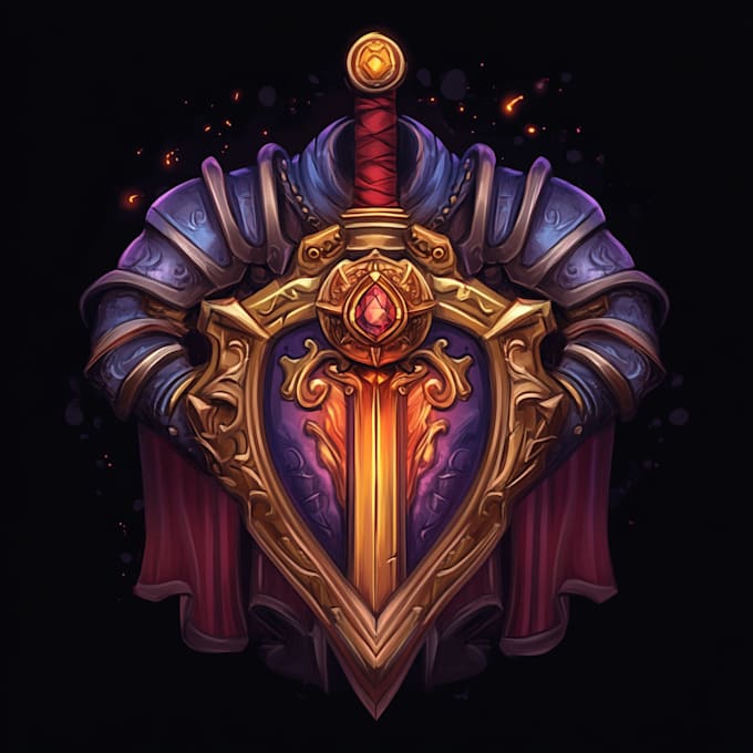 Design medieval fantasy game, rpg, mmo game logo by Belle_morris | Fiverr