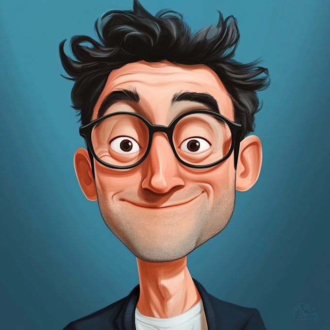 Draw a cartoon caricature of you by Neremyaynor | Fiverr