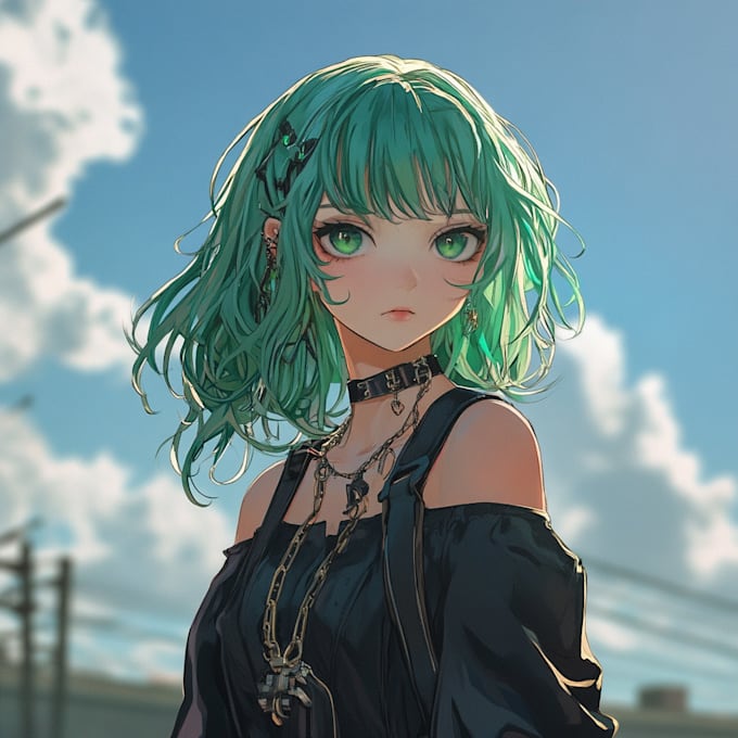 Illustrate custom anime characters and backgrounds by Dinaadams | Fiverr