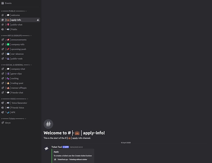 Build your discord server for your community by Daryo89_pro | Fiverr