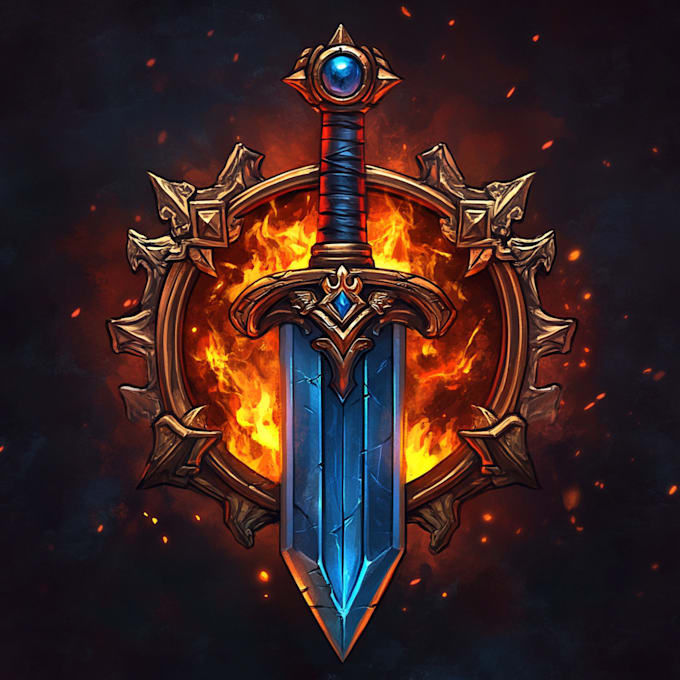 Design an animated fantasy, rpg, mmorpg, sci fi game logo by Mackenna2 ...