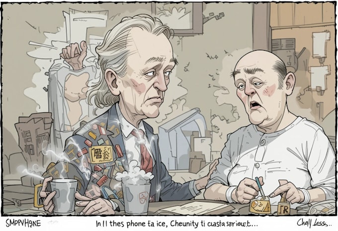 Draw satire, editorial or political cartoons for you by Jonnieock | Fiverr