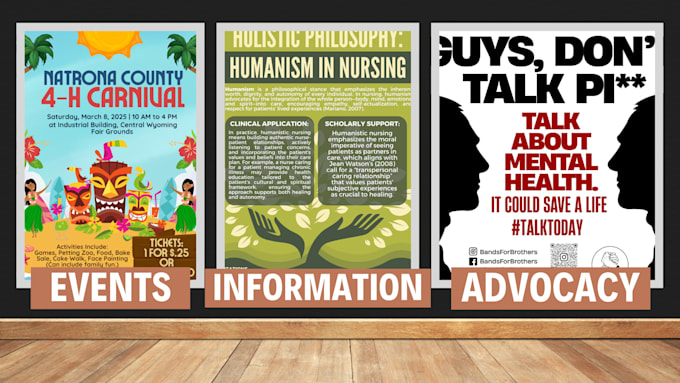 Design a professionally crafted poster in canva by J_caliguiran | Fiverr