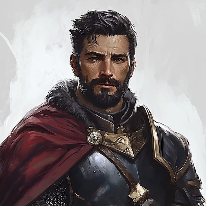 Draw dnd character art and oc character by Semesdimur | Fiverr