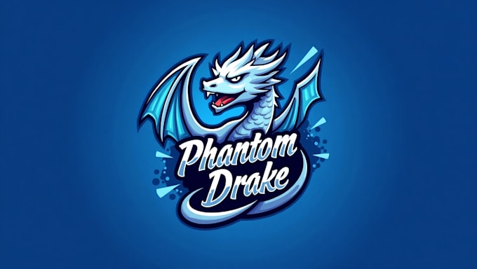 Design realistic phantom drake mascot logo in my style by Emint_james ...
