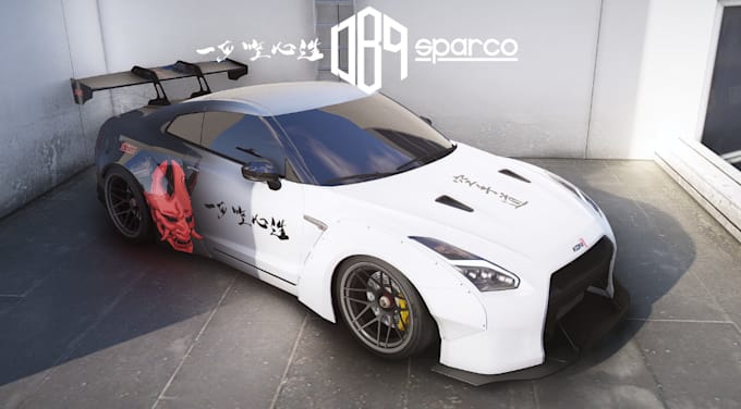 Design a custom fivem livery for you by Designsbypizl | Fiverr