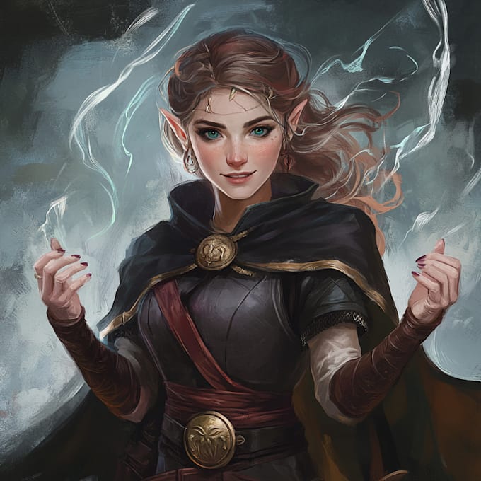 Create amazing dnd and fantasy concept art, digital art by Irondionb | Fiverr