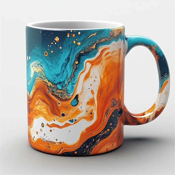 Draw a custom unique coffee mug design by Nykeetyler | Fiverr