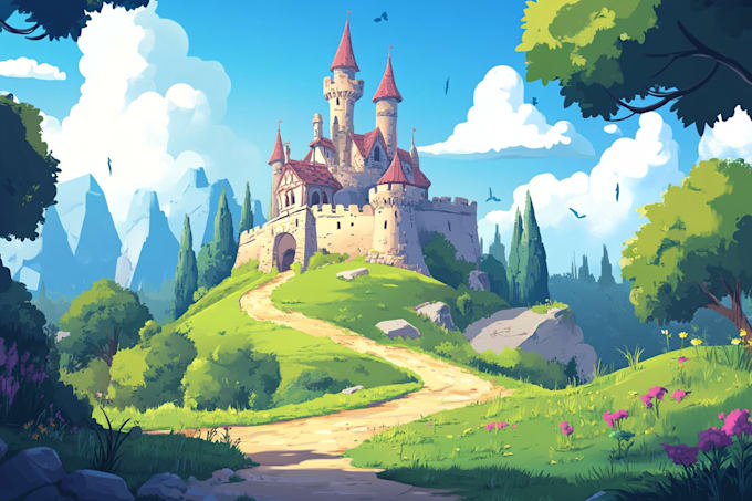 Create breathtaking environmental concept art by Orlenacollins | Fiverr