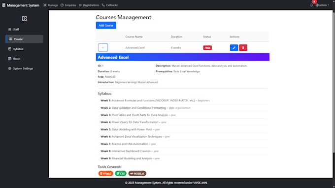 Build a full stack django web application for your business by Vivekjain75 | Fiverr